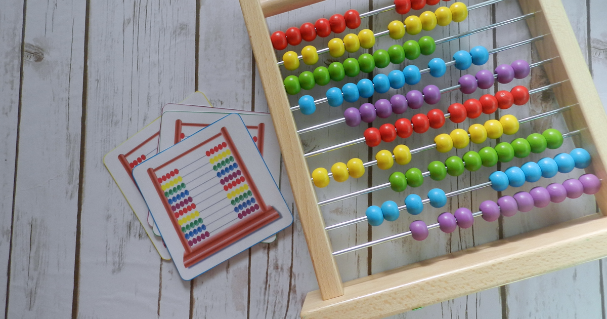 How to Use an Abacus to Make Patterns {Plus Free Cards}